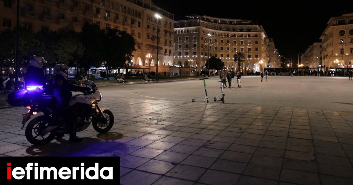 Ερημη πόλη η Θεσσαλονίκη την πρώτη ημέρα του Lockdown [βίντεο ...