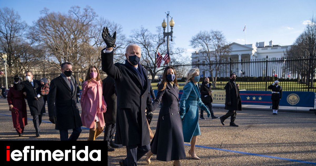 Η εγγονή του Τζο Μπάιντεν που φόρεσε αθλητικά στην ορκωμοσία του -Η ...