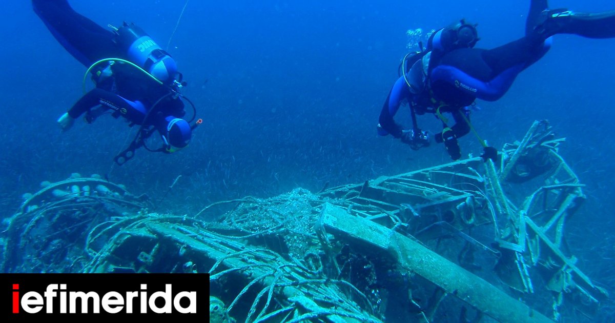 Αποδίδονται για οργανωμένες καταδύσεις 91 ναυάγια πλοίων και αεροπλάνων ...