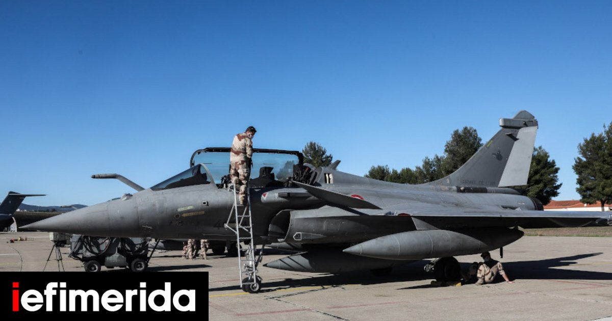 Ετοιμο το πρώτο Rafale που θα παραδοθεί στην Ελλάδα - iefimerida.gr