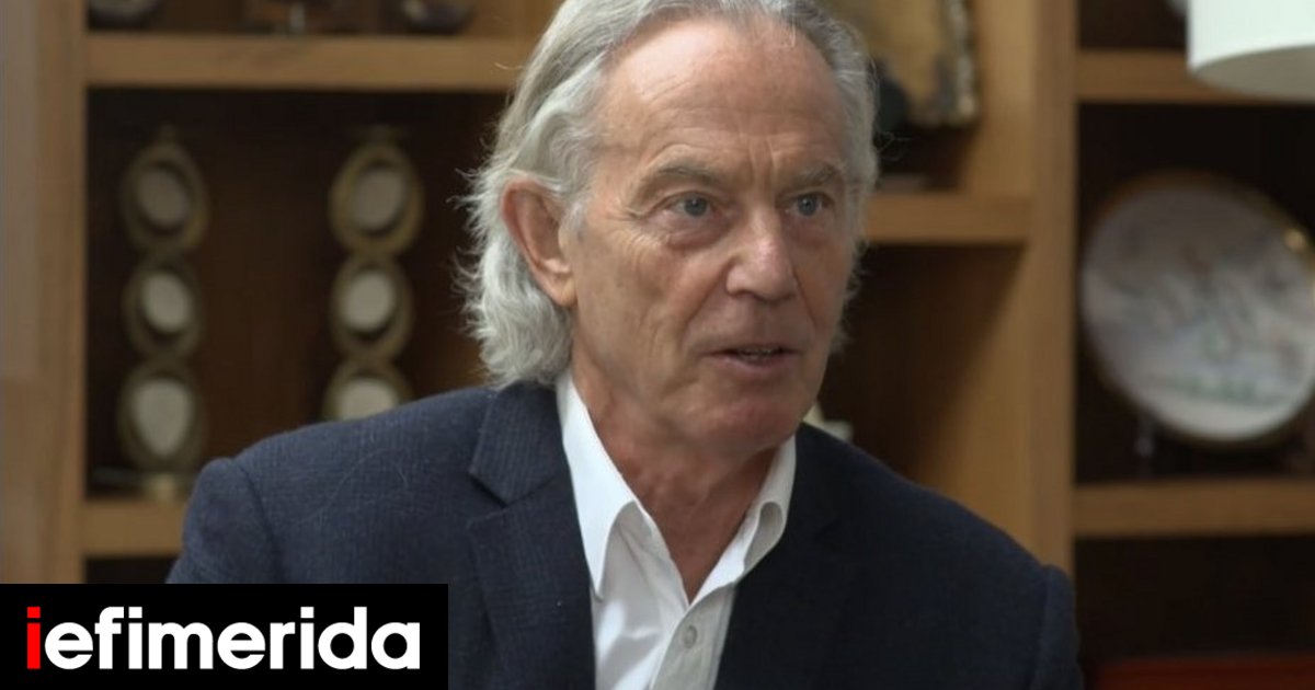 Το Twitter τρελάθηκε με το μαλλί του lockdown του Τόνι Μπλερ ...