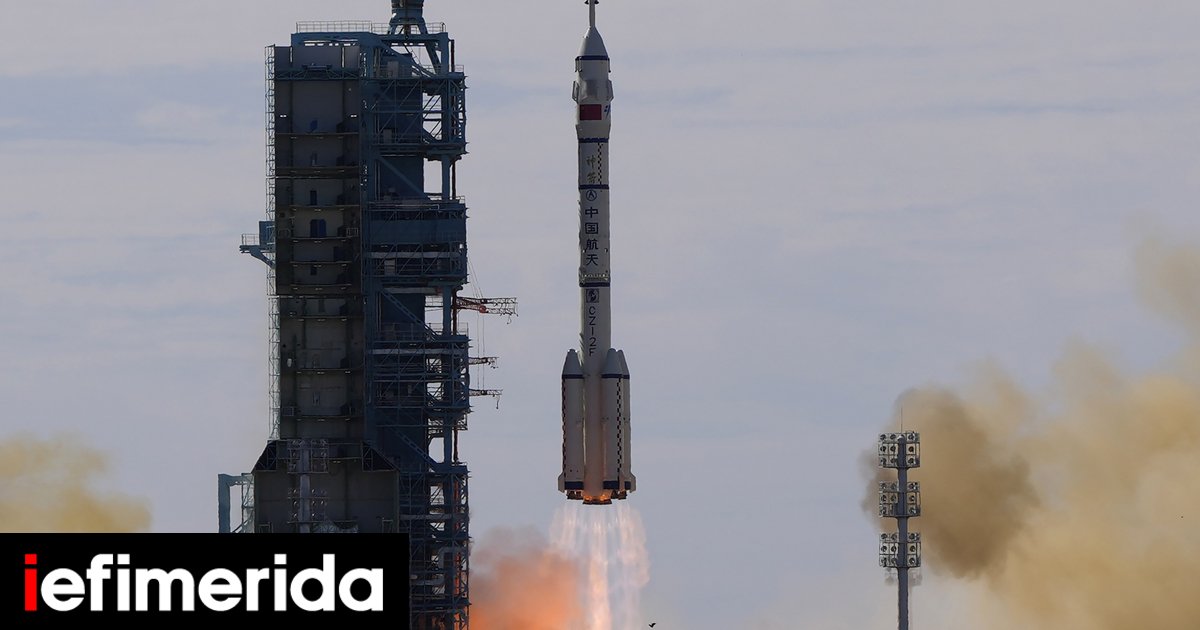 Κίνα: Εκτοξεύτηκε πρώτη επανδρωμένη διαστημική αποστολή -Το πρόγραμμα ...