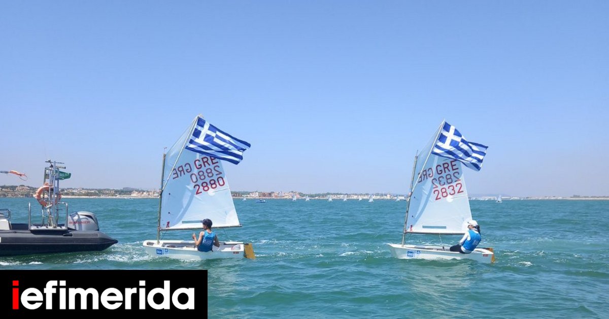 Ιστιοπλοΐα: Χρυσό και χάλκινο μετάλλιο η Ελλάδα στο Ευρωπαϊκό Οπτιμιστ ...