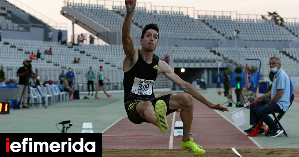 Πανελλήνιο Πρωτάθλημα Στίβου: Τεράστιο άλμα ξανά από τον Μίλτο ...