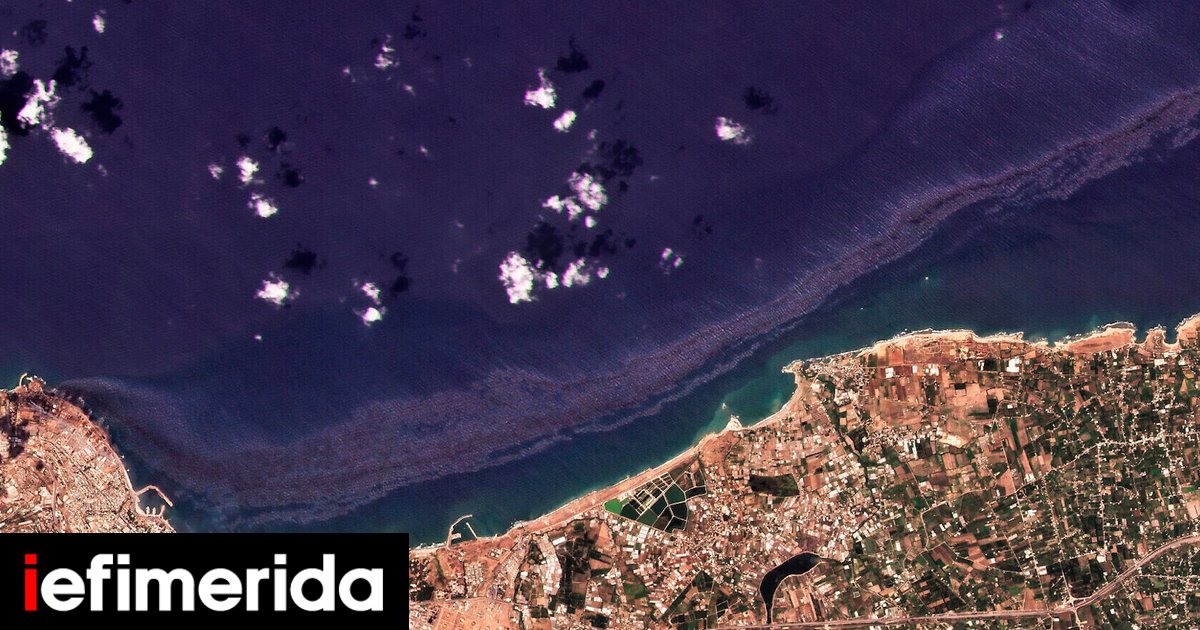 Συναγερμός στην Κύπρο για τεράστια πετρελαιοκηλίδα από τη Συρία που ...