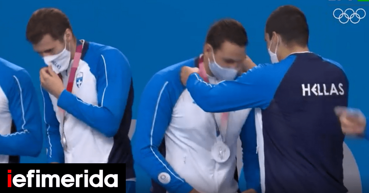 Ολυμπιακοί Αγώνες: Η απονομή του ασημένιου μεταλλίου στην Ελλάδα ...