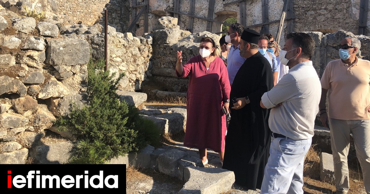 Αυτοψία Μενδώνη στα μνημεία της Κεφαλονιάς: Ο τάφος Τζαννάτων, οι ιερές ...