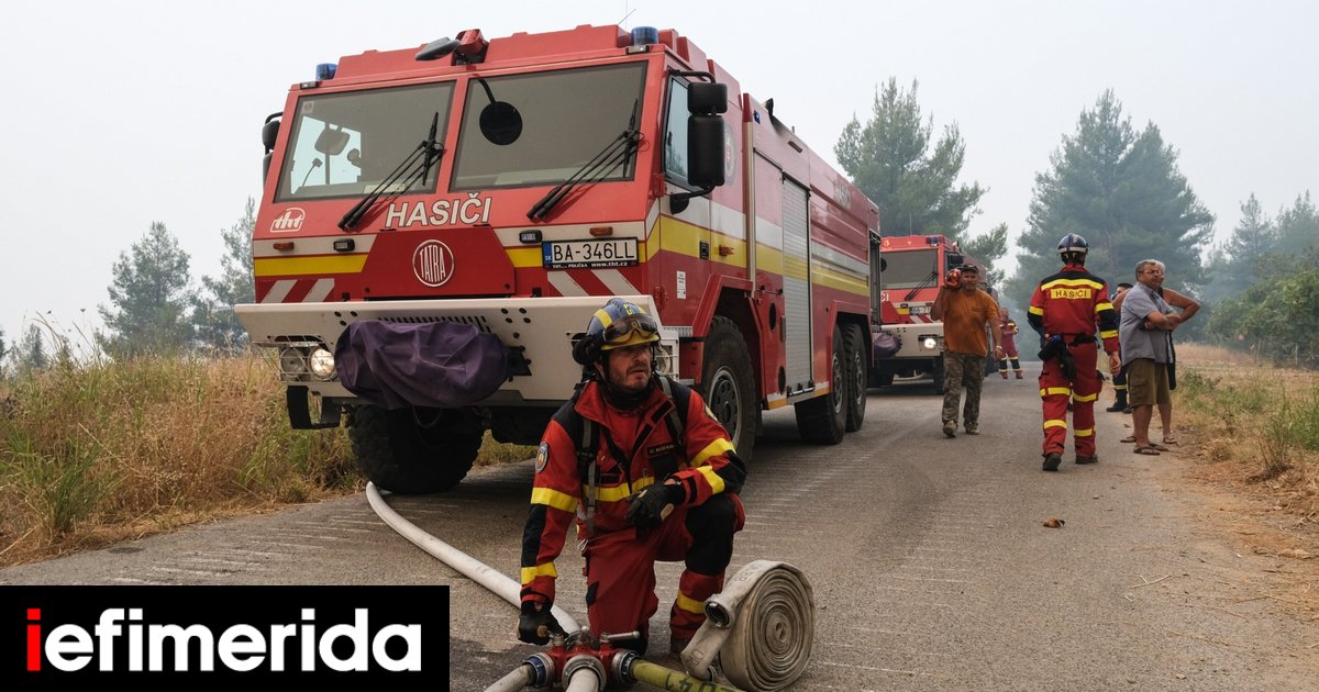 EU boosting firefighting assistance; 323 European firefighters ...