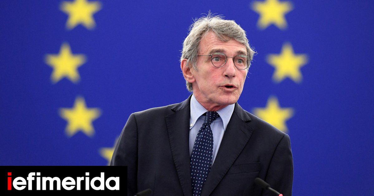 Σοκ: Πέθανε ο πρόεδρος του Ευρωπαϊκού Κοινοβουλίου Νταβίντ Σασόλι ...