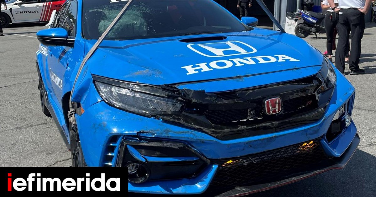 Οδηγός της Formula 1 καταστρέφει Honda Civic Type R [βίντεο ...