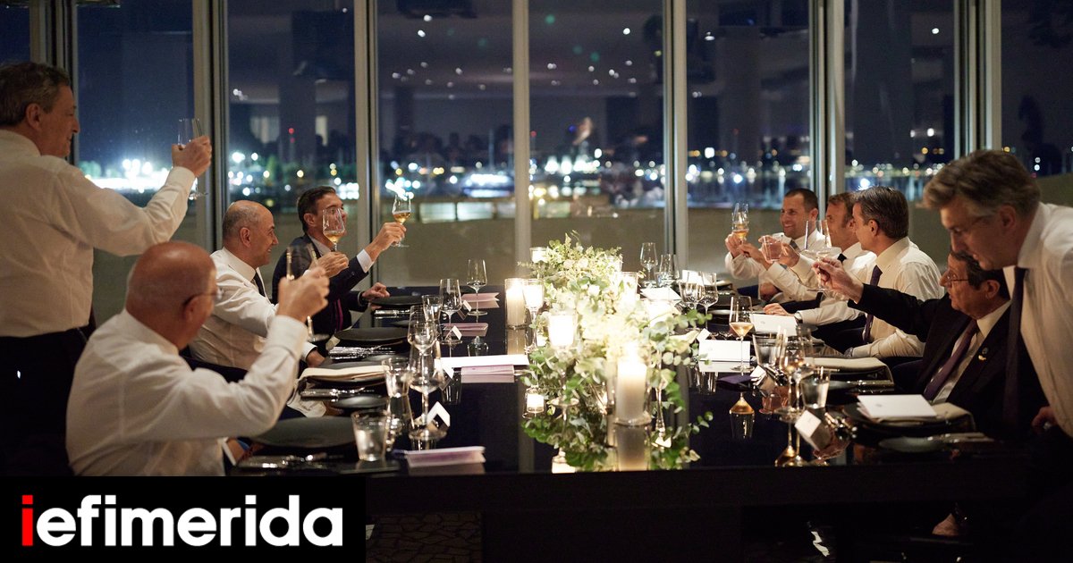 Το δείπνο Μητσοτάκη στους ηγέτες του EUMED 9 με φόντο την αθηναϊκή ριβιέρα [εικόνες] - iefimerida.gr