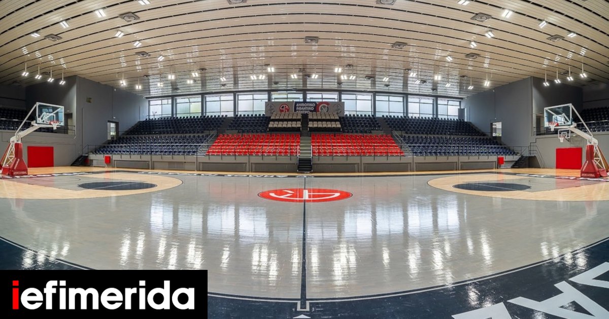 Η εντυπωσιακή ανακαίνιση στο κλειστό της Γλυφάδας -Θυμίζει γήπεδο ΝΒΑ ...
