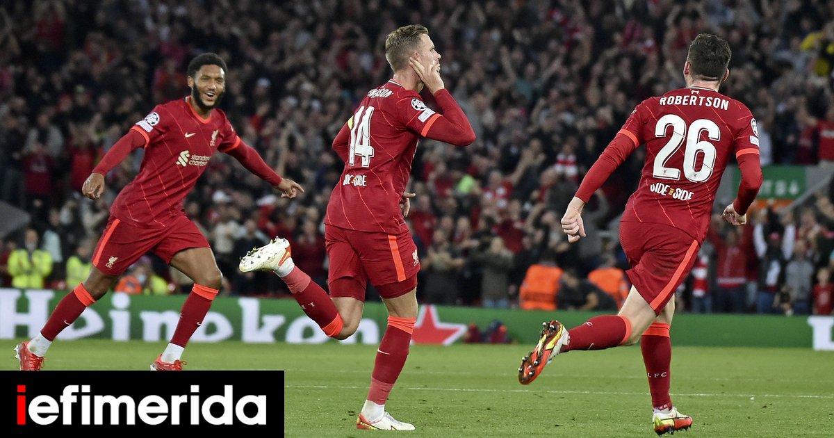 Champions League: Μεγάλη ανατροπή για τη Λίβερπουλ, 3-2 τη Μίλαν ...