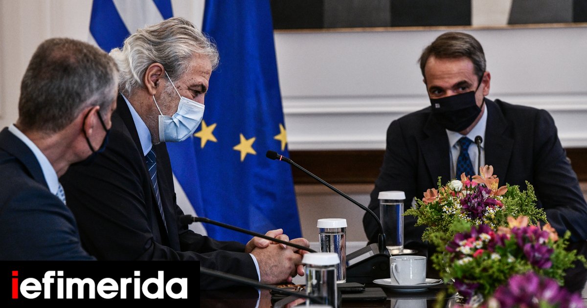 Σύσκεψη υπό τον Μητσοτάκη για την Πολιτική Προστασία: Τι συζήτησαν για ...