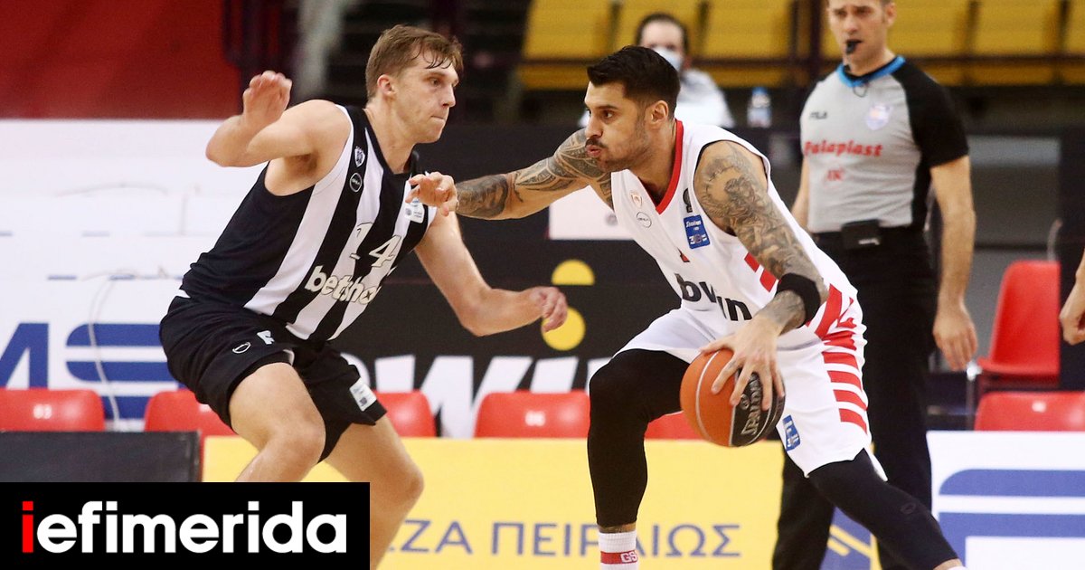 Basket League: Ανετος ο Ολυμπιακός με ΠΑΟΚ, κέρδισε 86-68 στο ΣΕΦ ...
