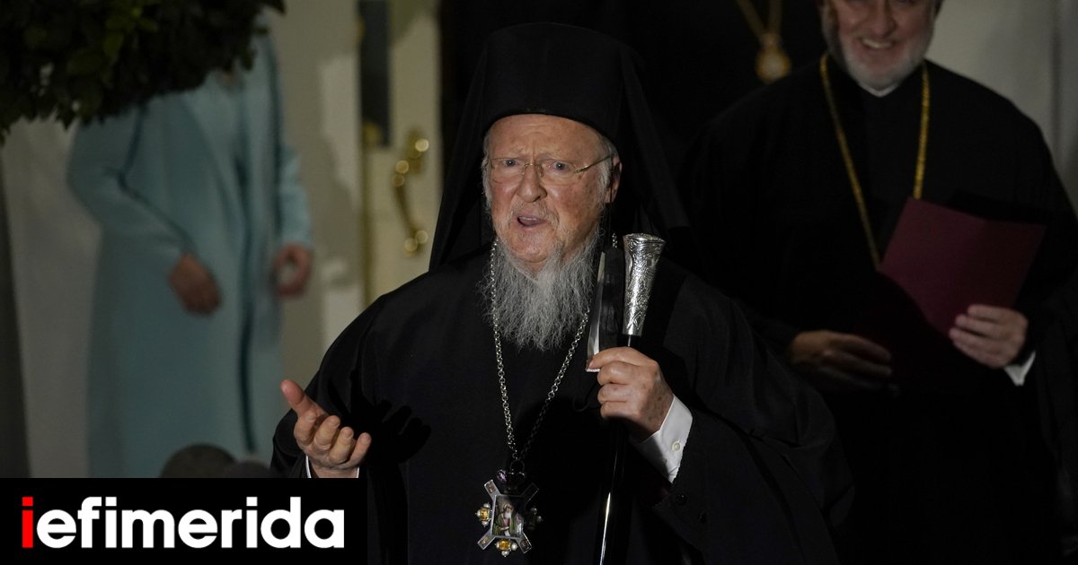 Θετικός στον κορωνοϊό ο Οικουμενικός Πατριάρχης Βαρθολομαίος ...