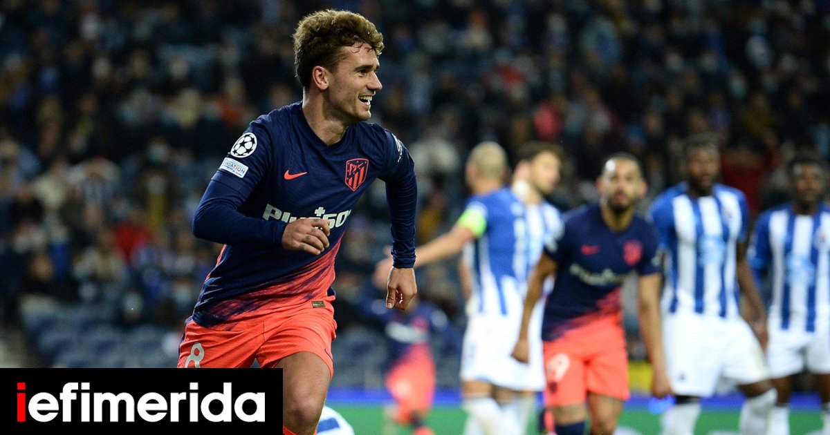 Champions League: Στους «16» η Ατλέτικο με μεγάλη νίκη στο Πόρτο -6x6 η ...