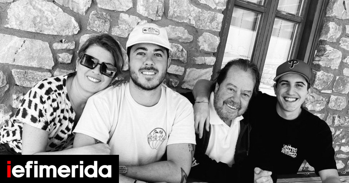 O γιος της Σοφίας Αλιμπέρτη και του Γιάννη Πάριου έγινε 30 -Ο Μιχαήλ ...