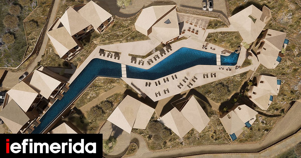 Η παράξενη αρχιτεκτονική ενός ξενοδοχείου στο Μεγανήσι Λευκάδας - Με ...
