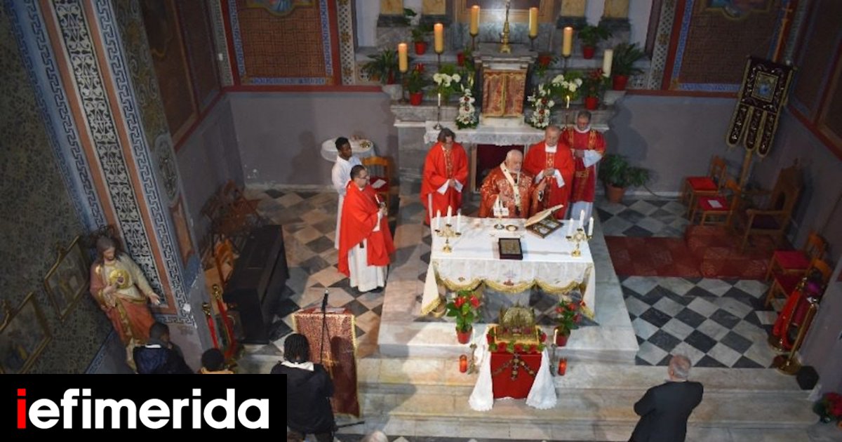 Στη Μυτιλήνη τα λείψανα του Αγίου Βαλεντίνου -Ο μαρτυρικός του θάνατος ...