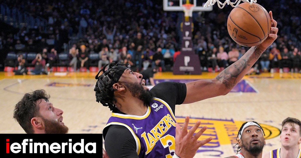NBA: Οι Λέικερς επέστρεψαν στις νίκες με μπροστάρη τον Ντέιβις -Τα ...