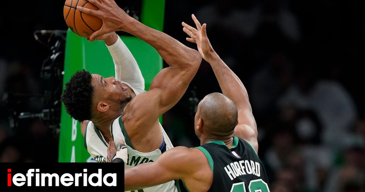 NBA playoffs: «Break» στη Βοστώνη για τους Μπακς με τρομερό Αντετοκούνμπο [βίντεο] - iefimerida.gr