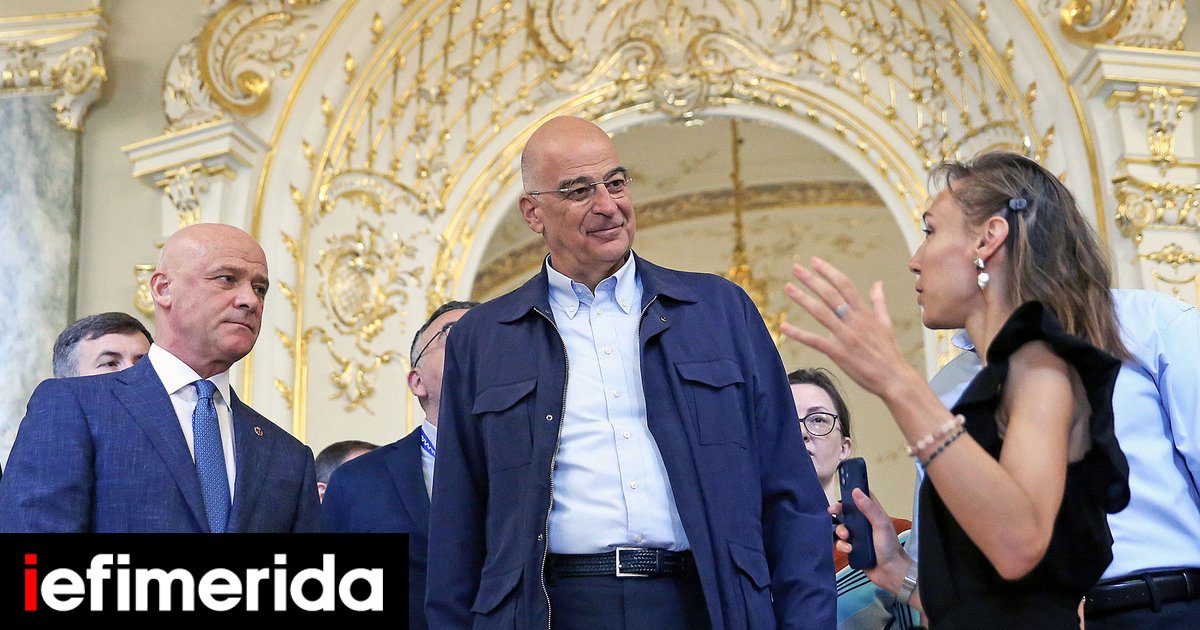 Dendias visits Odessa, says Greece will strive to protect city and its ...