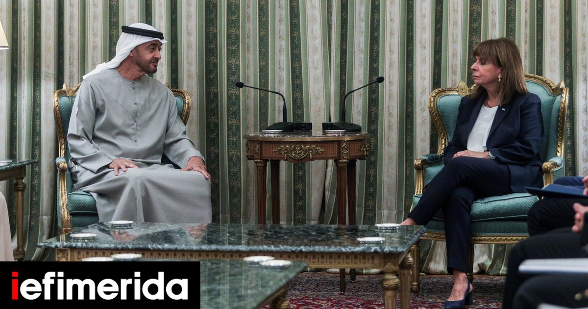 Συνάντηση της Προέδρου της Δημοκρατίας με τον Πρόεδρο των Ηνωμένων ...