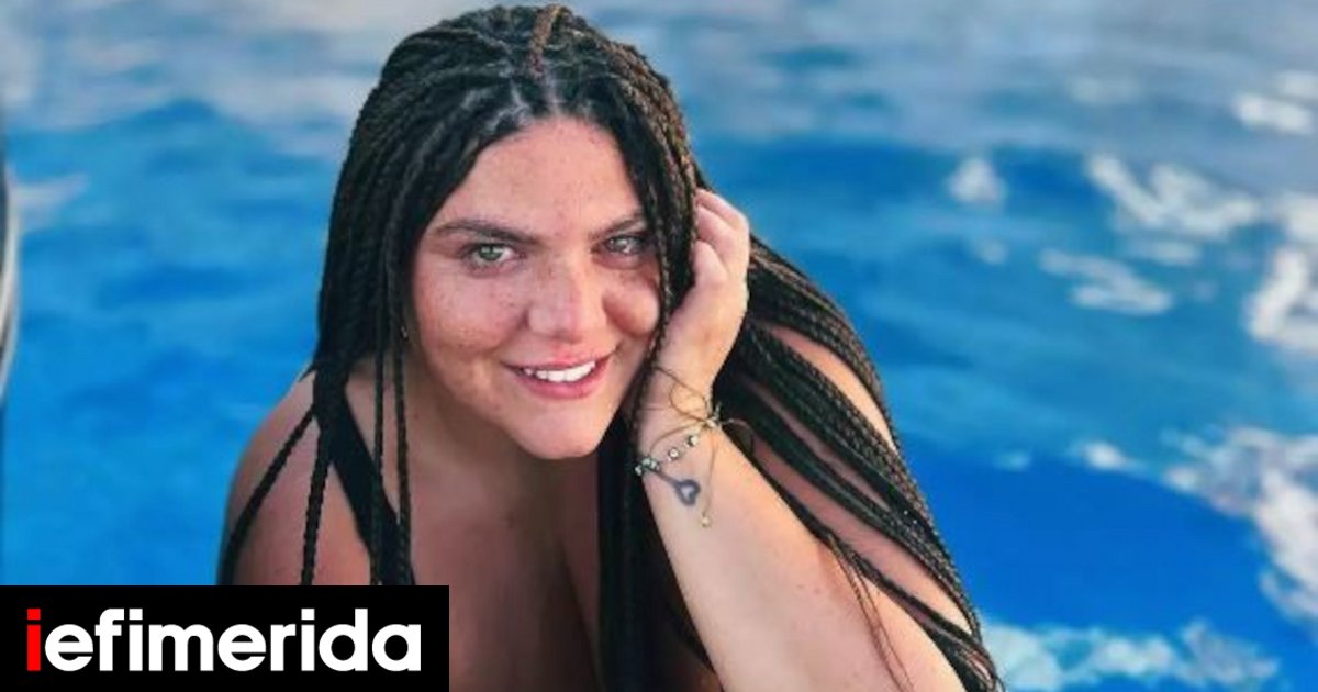 Δανάη Μπάρκα: Στην Πολύαιγο απολαμβάνοντας τις τελευταίες μέρες ...