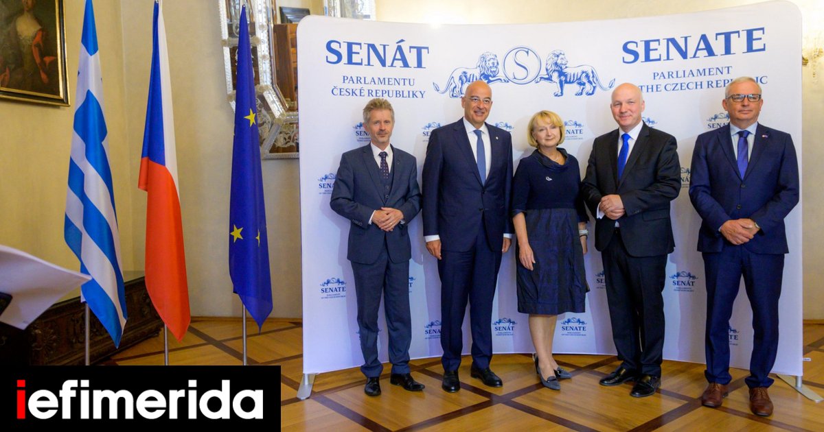 Στην Πράγα ο Νίκος Δένδιας - Συνάντηση με Ευρωπαίους υπουργούς ...