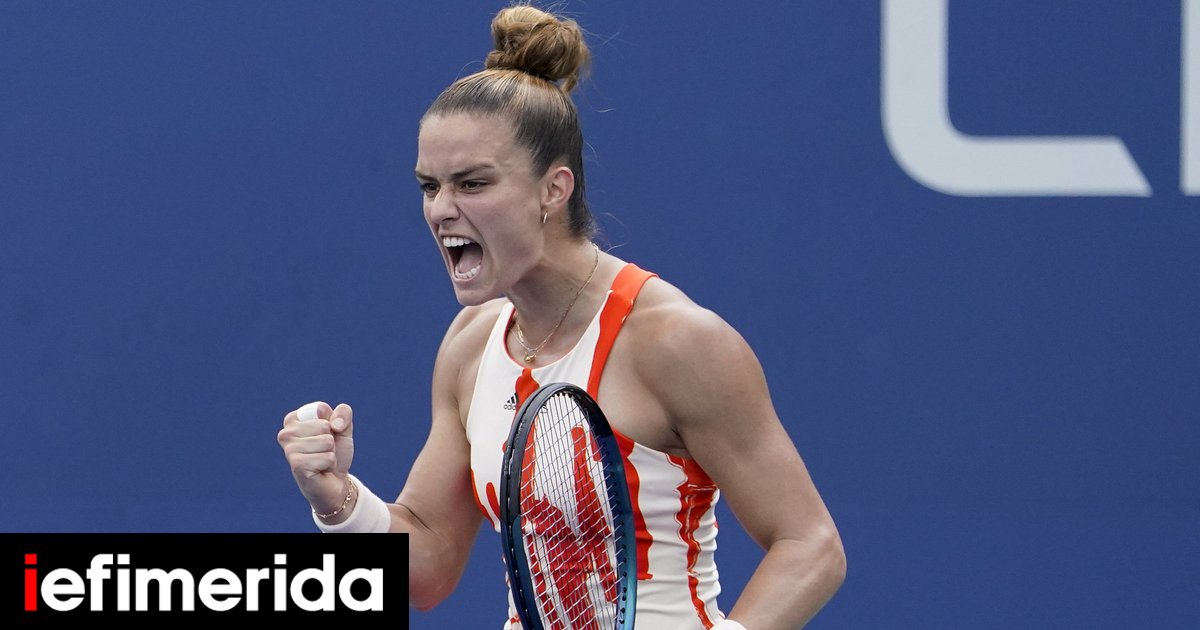 Μαρία Σάκκαρη: Εξαιρετική στην πρεμιέρα του US Open -Νίκησε με 2-1 σετ ...