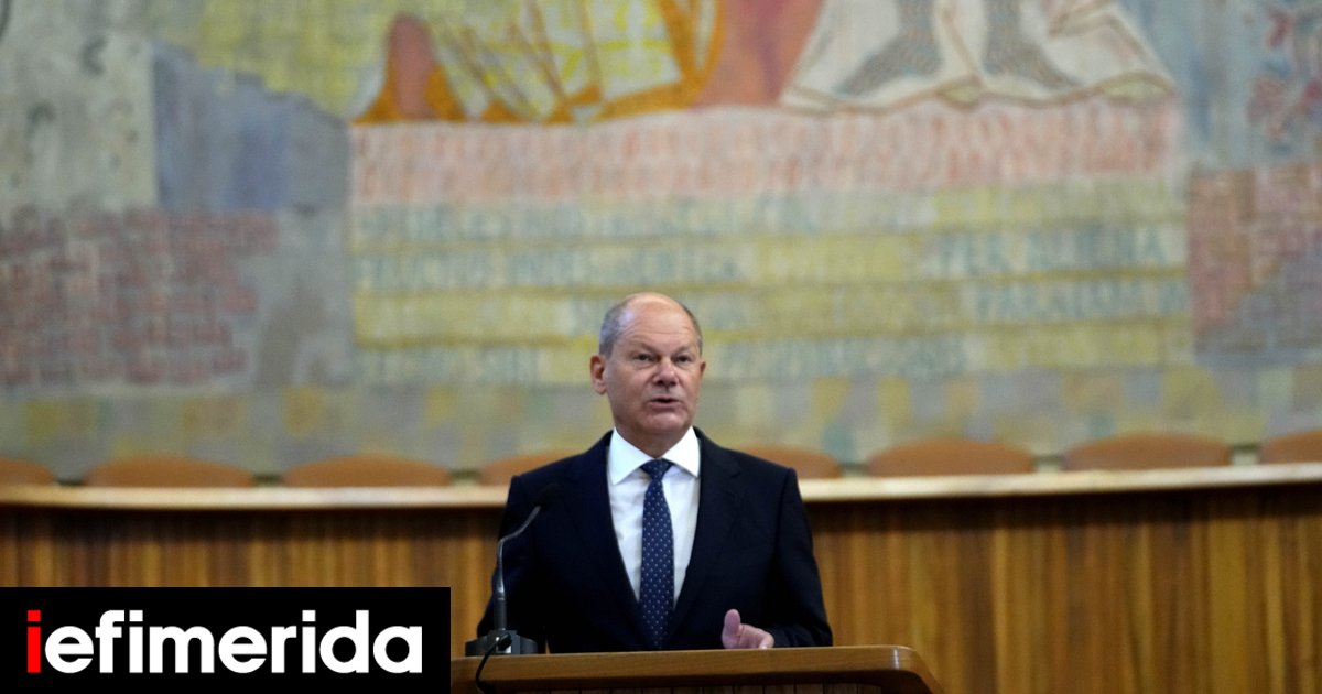 Σολτς: Η Ευρώπη χρειάζεται κοινή αντιαεροπορική άμυνα, οικονομική ...