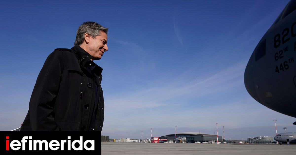 Αιφνιδιαστική επίσκεψη του Άντονι Μπλίνκεν στο Κίεβο -Ανακοίνωσε νέα ...