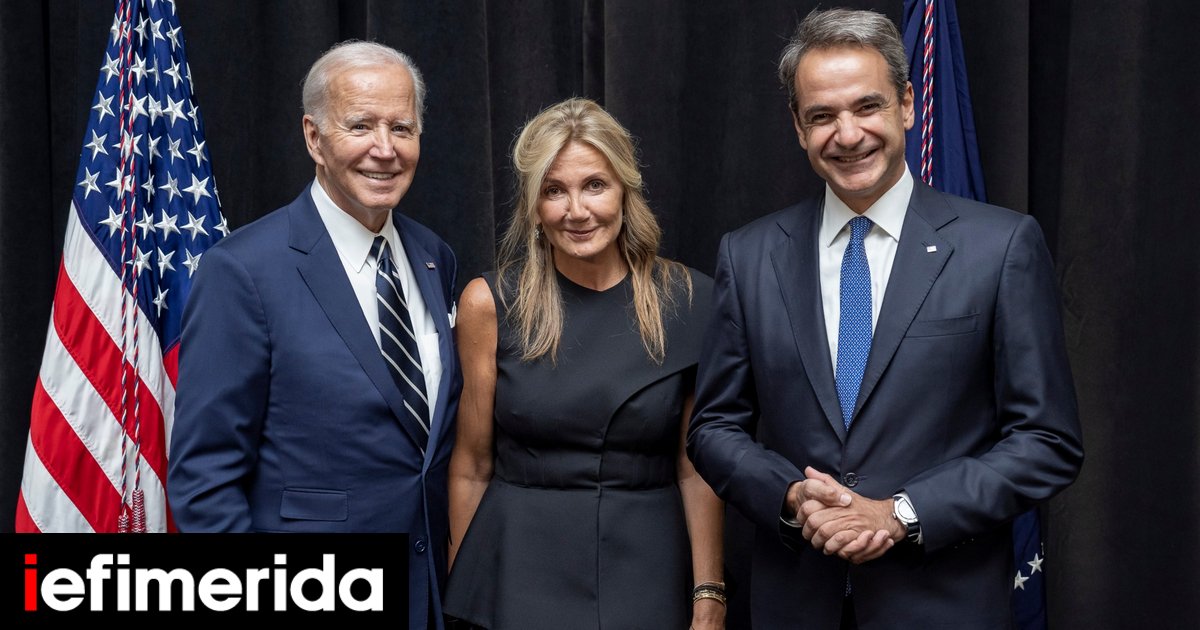 O Κυριάκος Μητσοτάκης και η Μαρέβα Γκραμπόβσκι παρευρέθηκαν στο δείπνο ...