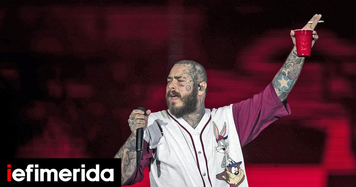 Post Malone: Τρομακτική πτώση του Αμερικανού ράπερ στη σκηνή - Υπέστη ...