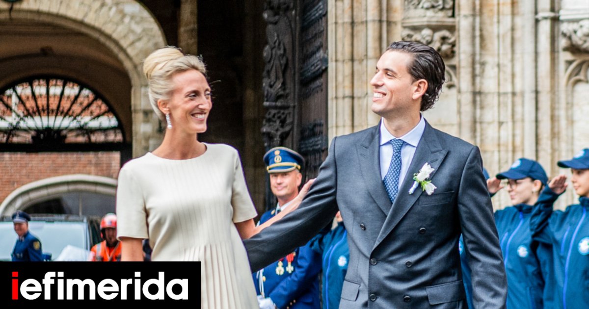 Η πριγκίπισσα Μαρία Λάουρα του Βελγίου παντρεύτηκε με δύο νυφικά -Ένα ...
