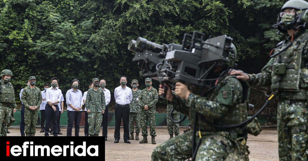 Η Ταϊβάν ξεκινά στρατιωτικά γυμνάσια με πραγματικά πυρά - - iefimerida.gr