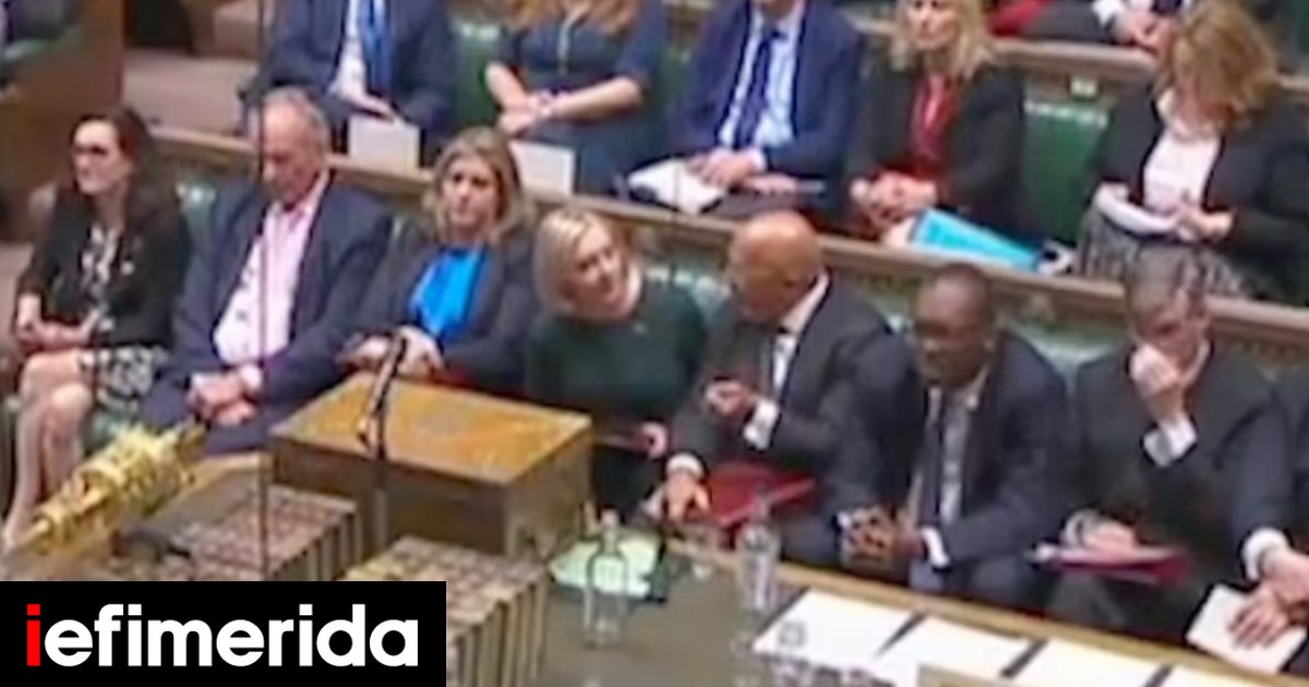 Βρετανία: Η στιγμή που η Λιζ Τρας ενημερώθηκε για την κατάσταση της ...