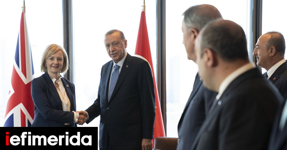 Λιζ Τρας και Ταγίπ Ερντογάν συζήτησαν τις εξελίξεις στον πόλεμο στην ...