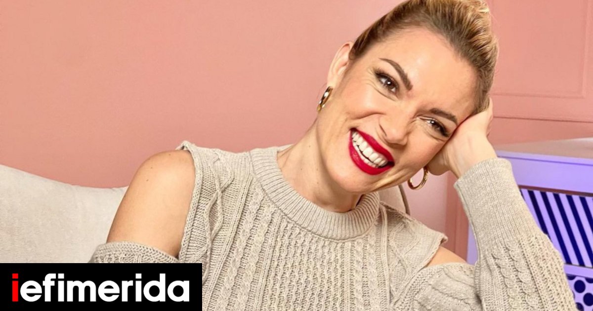 Η έφηβη Βίκυ Καγιά σε φωτογράφιση περιοδικού το 1993 -Με μακριά μαύρα ...