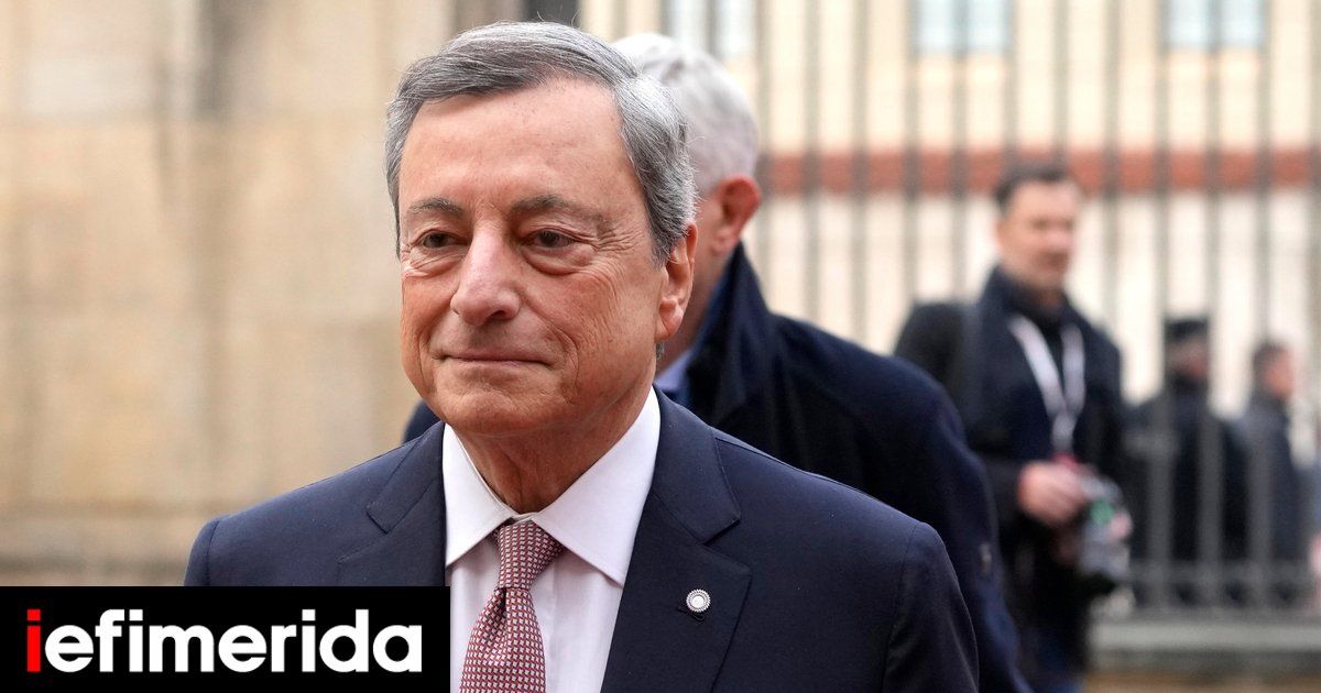 Ντράγκι από Πράγα: Μεγάλη η ενότητα των Ευρωπαίων για το ουκρανικό ...