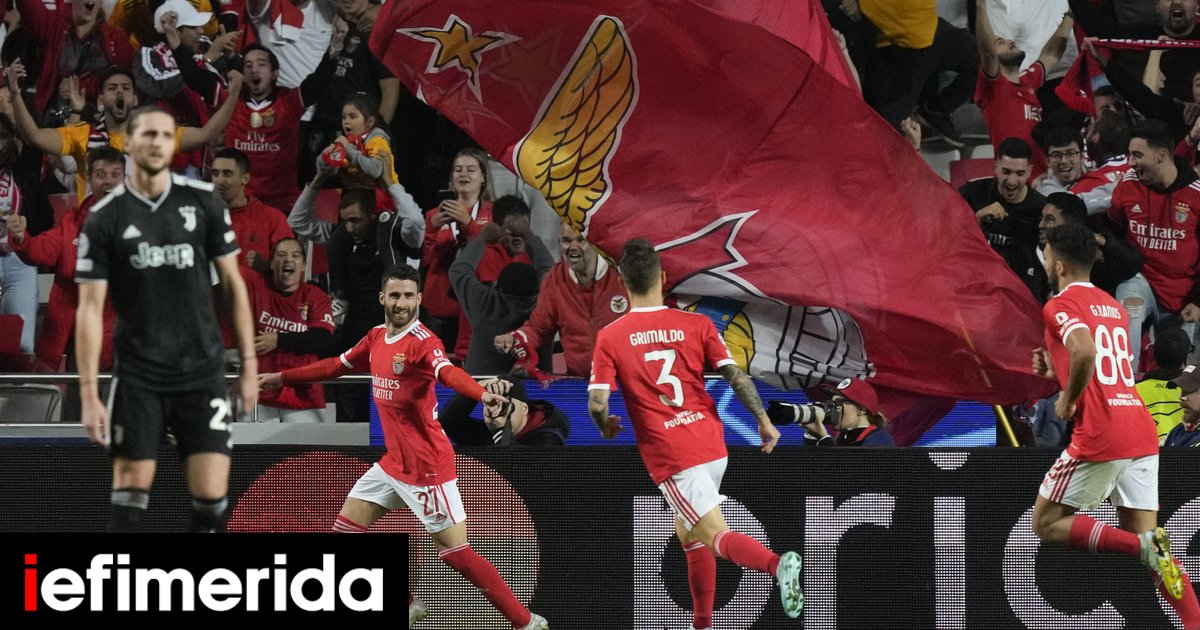 Champions League: Ταπείνωσε την «Κυρία» η Μπενφίκα και πέρασε στους «16 ...