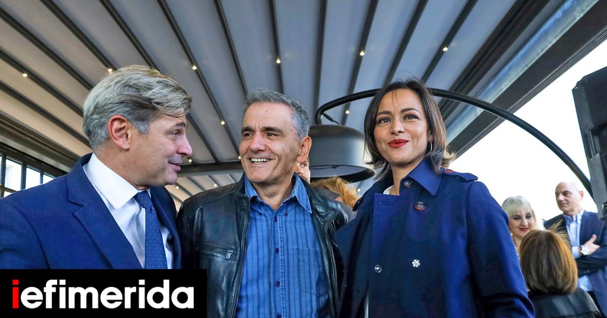 Ο Ευκλείδης Τσακαλώτος εμφανίστηκε δημόσια για πρώτη φορά με τη νέα ...