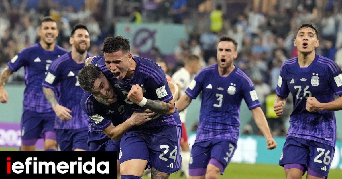 Μουντιάλ 2022: Το πάρτι των παικτών της Αργεντινής στα αποδυτήρια ...