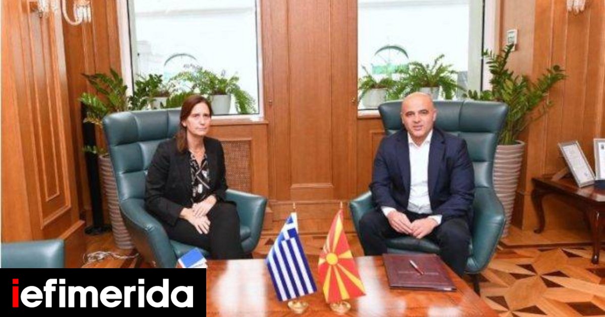 Greece's new ambassador to North Macedonia welcomed by country's PM ...
