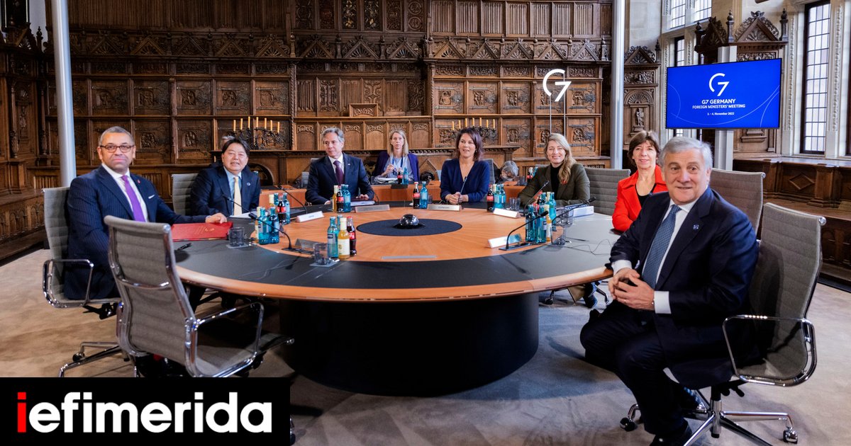 Οι ΥΠΕΞ της G7 καταδικάζουν τις πυρηνικές απειλές του Πούτιν -«Θα ...