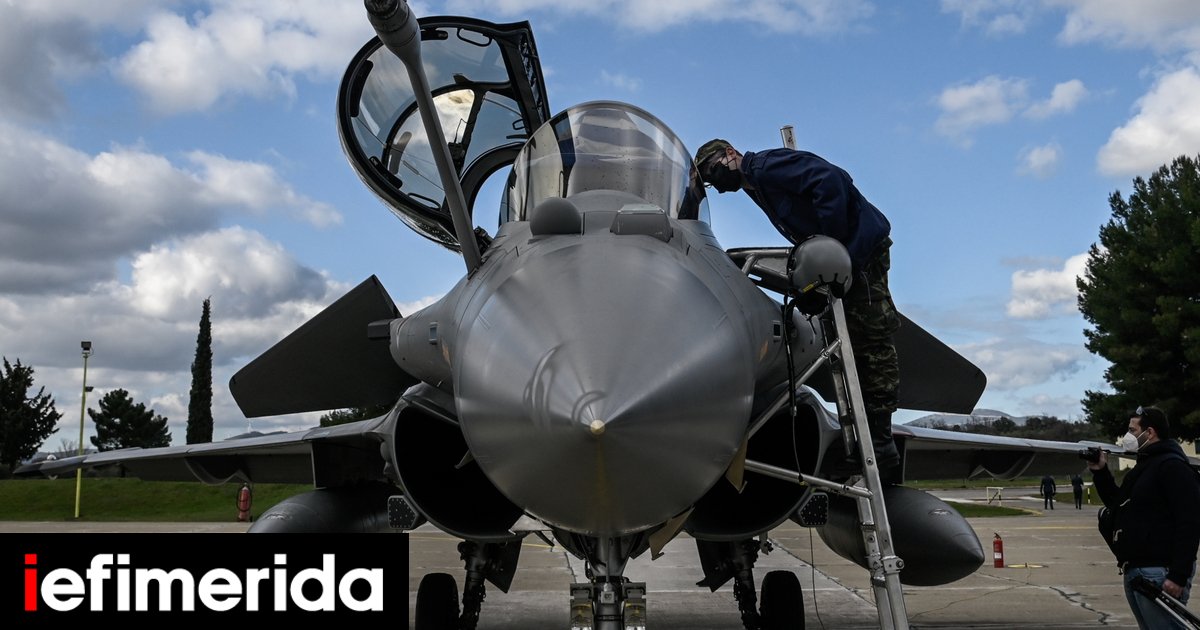 Έφτασε στην αεροπορική βάση της Τανάγρας το 12ο Rafale - iefimerida.gr
