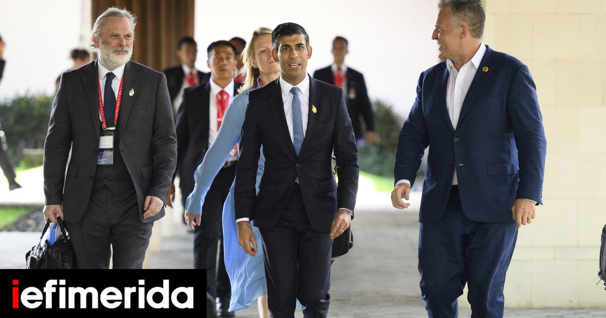 G20: Ματαιώθηκε προγραμματισμένη συνάντηση του Βρετανού πρωθυπουργού ...
