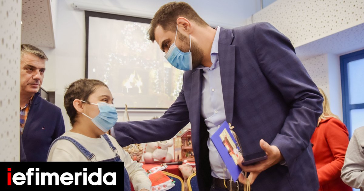 Επίσκεψη του Παύλου Μαρινάκη στον Σύλλογο Γονιών Παιδιών με ...