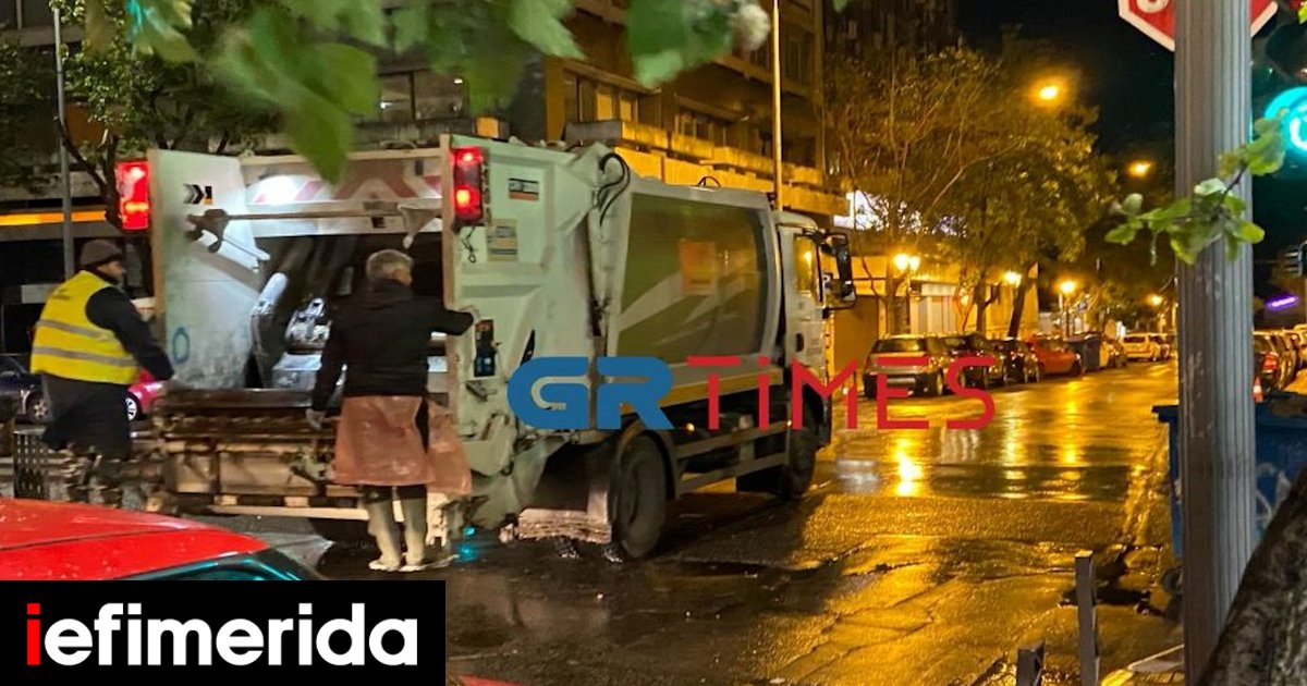 Θεσσαλονίκη: Στους δρόμους τα απορριμματοφόρα μετά την αναστολή των ...
